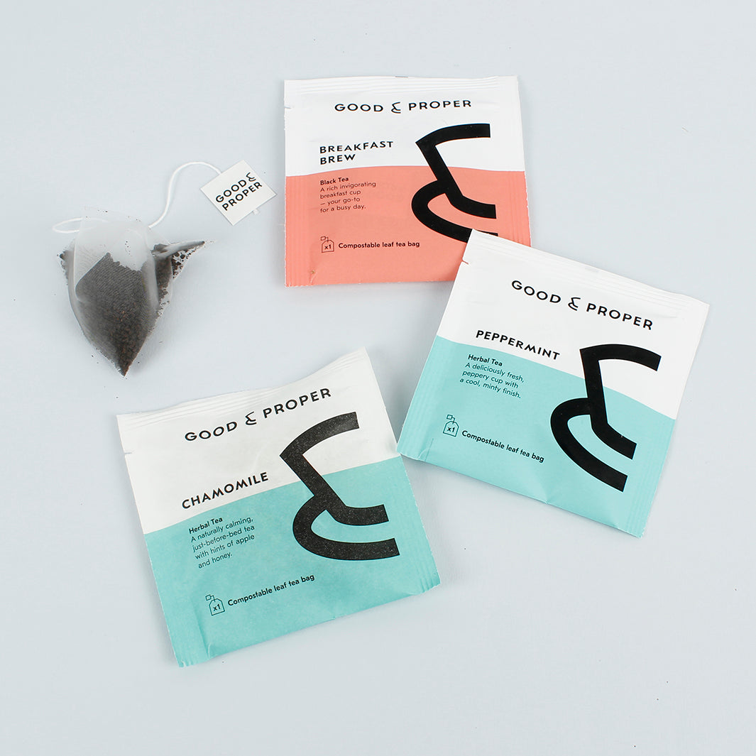 Good & Proper Tea | Whole Leaf Tea Bag Single Sachet | Herbal Tea – The ...