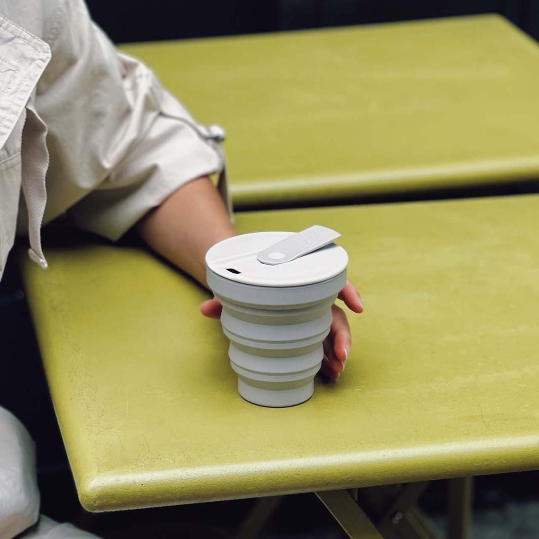 Hunu Cup | 12oz Reusable Collapsible Silicone Coffee Cup | Create Your ...