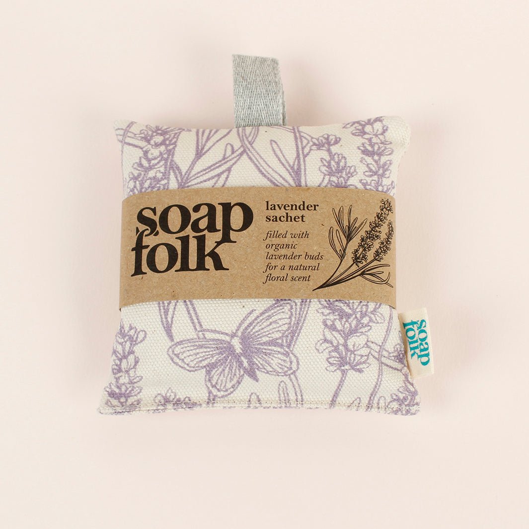 Soap Folk | Organic Cotton Lavender Sachet | Create Your Own Natural ...