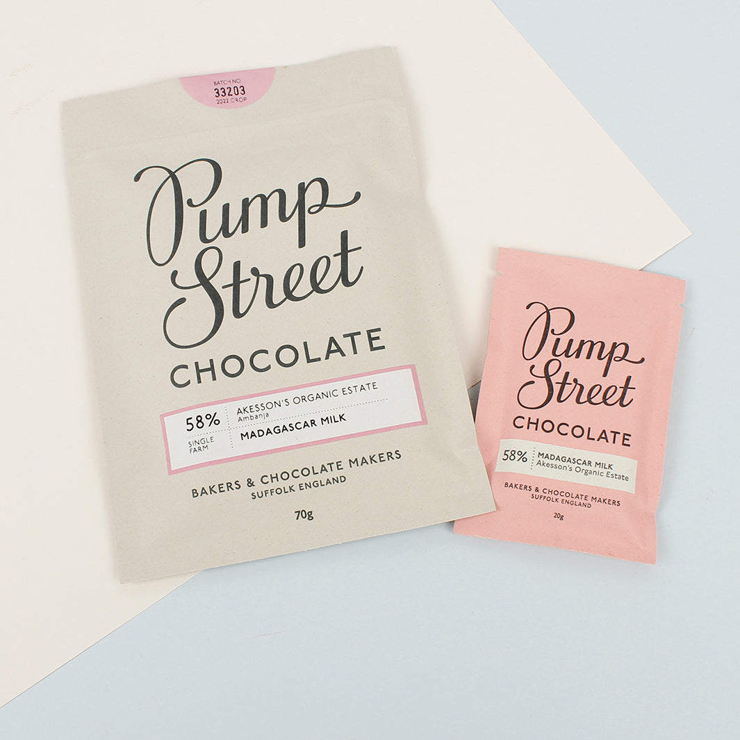 Pump Street Chocolate | Madagascar Milk 58% Chocolate | Create Your Own ...